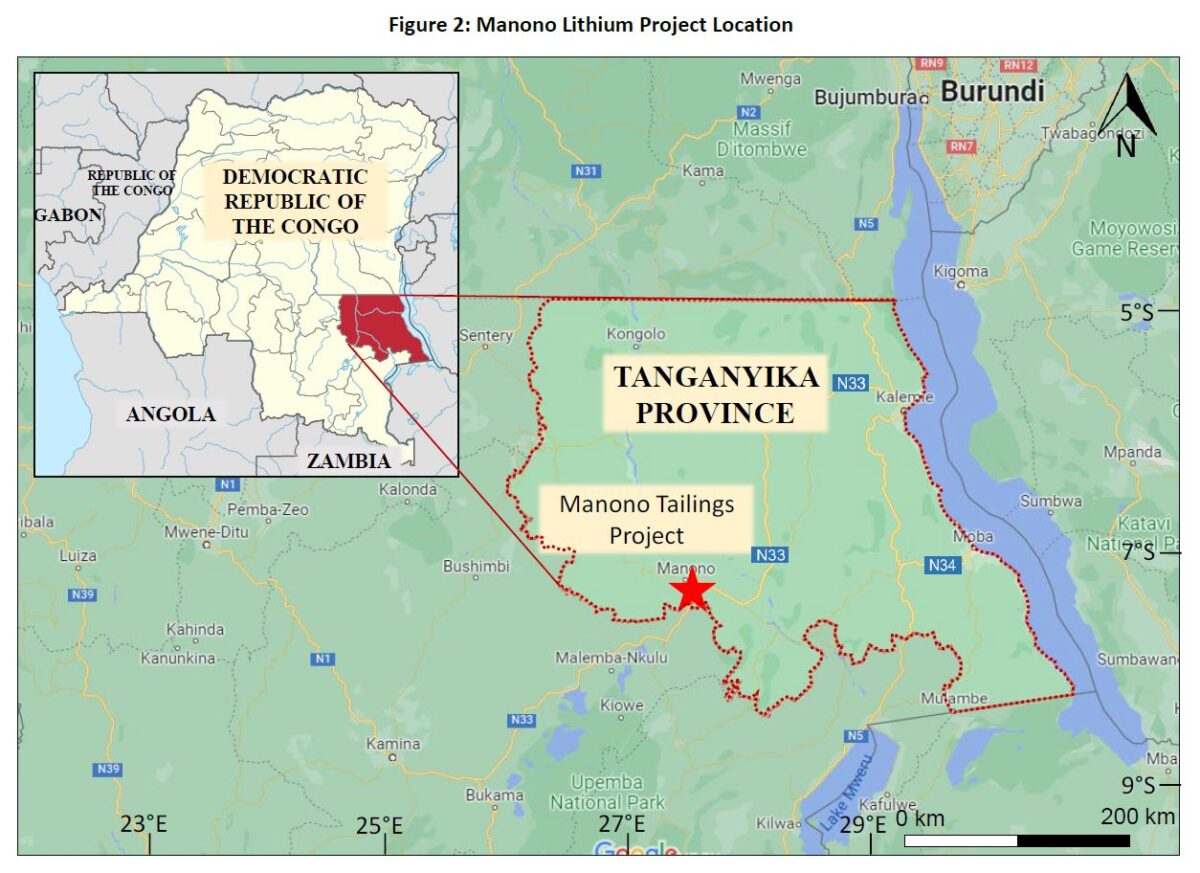 TANTALEX LITHIUM ANNOUNCES IMPRESSIVE MANONO LITHIUM TAILINGS PRELIMINARY ECONOMIC ASSESSMENT ...